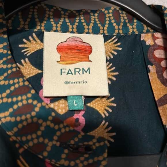 FARM Rio | Dresses | Farm Rio Dress Like New Size L | Poshmark